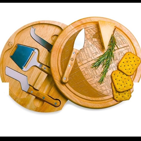 Star Wars | Dining | Star Wars Death Star Cheese Board Tool Set ...